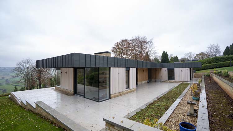 Corner Window – Internorm Large Scale Glazing- New Build- Wiltshire ...