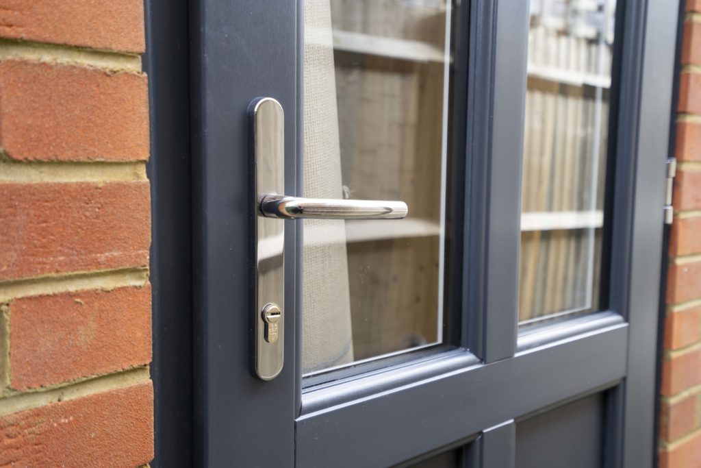Cream Rendered House with Grey Windows – Halo Flush uPVC, Finchampstead ...